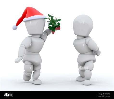 Baiser Sous Le Gui Banque De Photographies Et Dimages Haute R Solution Alamy