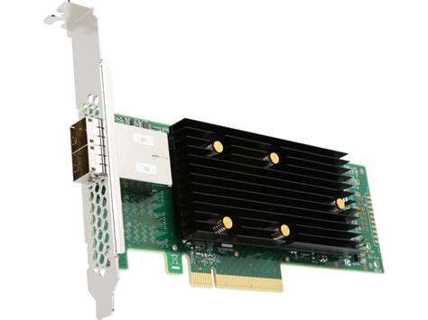 LSI SAS 9400 8e X8 Lane PCI Express 3 1 SAS Tri Mode Storage Adapter Newegg Com