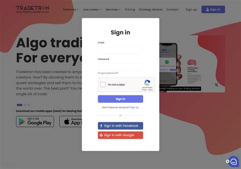 Tradetron Algo Trading Software Nevina Infotech