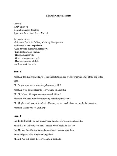 Script Interview Group 3 Pdf