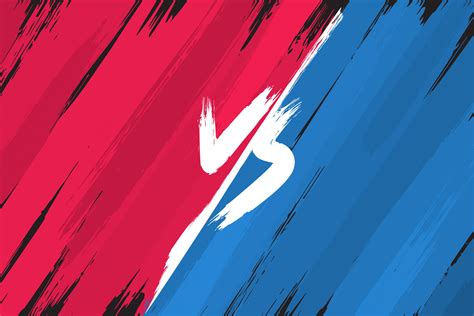 Grunge Style Versus Background With Red And Blue Sides 35928472 Vector Art At Vecteezy