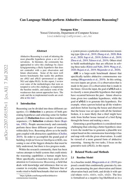 can language models perform abductive commonsense reasoning deepai