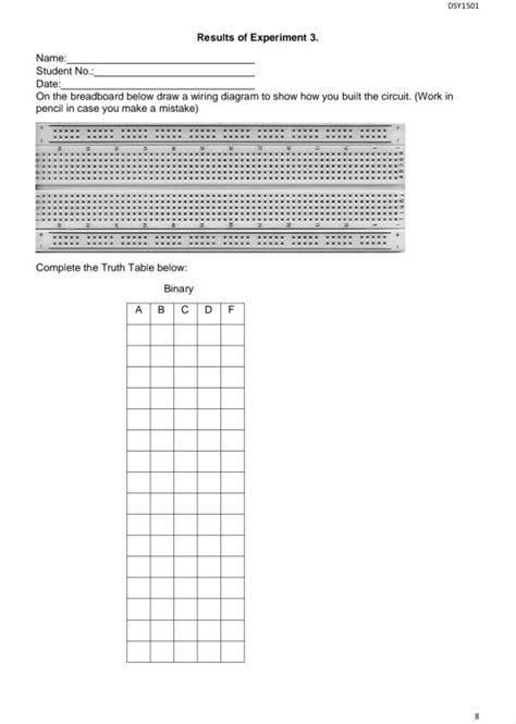 Solved Dsy1501 Experiment 3 Objective Convert Binary Input