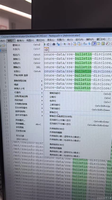 Notepad 中删除所有以 Pdf 结尾的行notepad末尾替换 Csdn博客