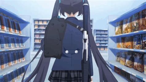 Kuromi Serika Blue Archive The Animation GIF Kuromi Serika Blue Archive The Animation Blue