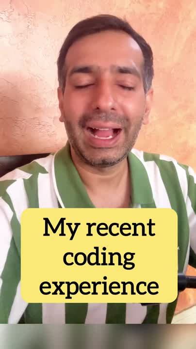 Manohar Batra On Linkedin My Recent Coding Experience As Team Lead 🙌
