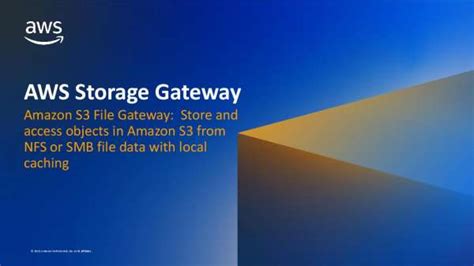Aws Storage Gateway S3 File Gateway Overview Remver Consulting