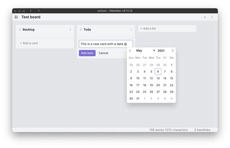 Kanban Plugin 34 By Mgmeyers Share Showcase Obsidian Forum