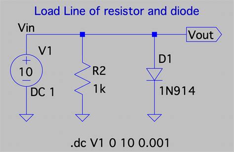Simple Diode Resistor Circuit