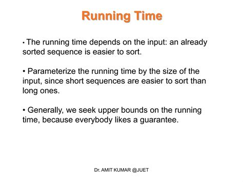 Algorithm Analysis Insertion Sort And Asymptotic Notations Pdf