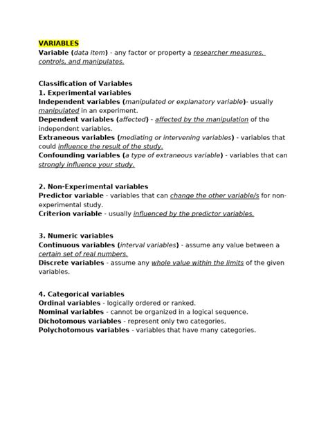 Pr Reviewer Pdf Dependent And Independent Variables Hypothesis