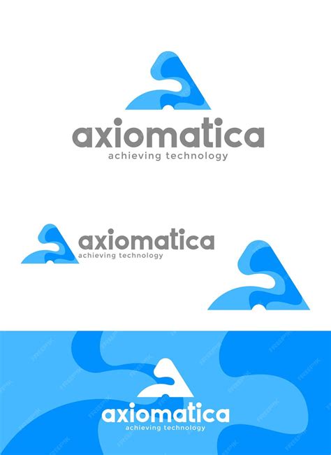 Premium Vector Letter A With Geometric Shape Abstract Technology Logo Design Template