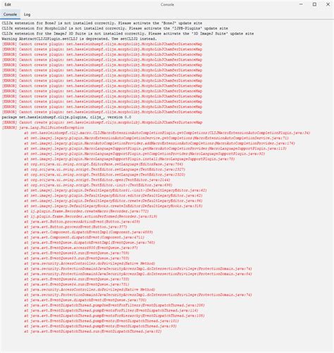Java Error After Updating The Clij And Clij2 In Fiji Usage And Issues