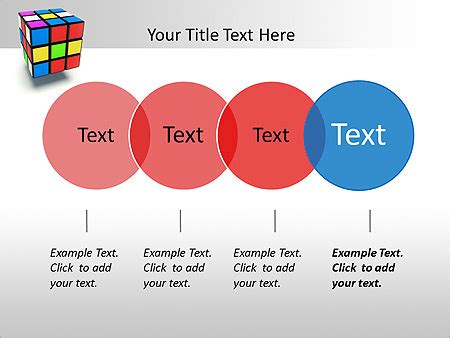 Rubiks Cube Animated PowerPoint Template Design ID 0000003011 SmileTemplates Com