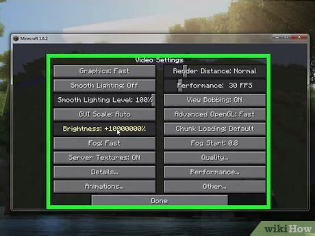 How To Turn Up Your Gamma In Minecraft Steps With Pictures