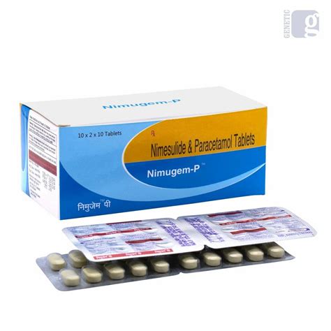 Nimesulide Paracetamol Tablets 100mg At Best Price In Vadodara Id 2856163690512