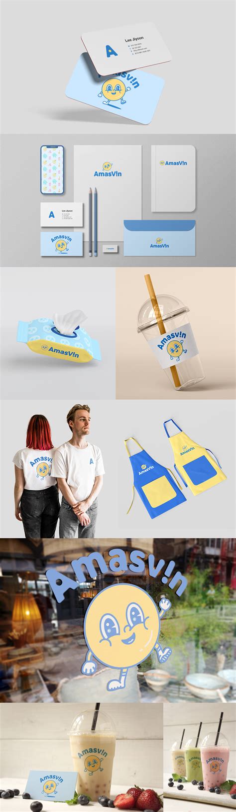 Amasvin Rebranding 아마스빈 리브랜딩 On Behance
