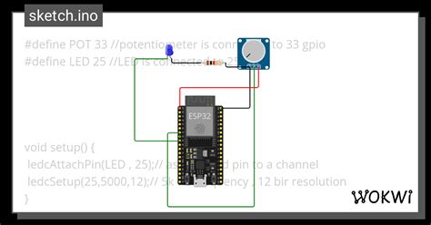 LED Flickering Wokwi ESP32 STM32 Arduino Simulator LED Flickering Wokwi ESP32 STM32 Arduino Simulator