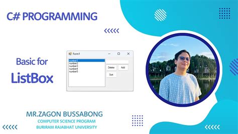 C Windowsform Basic For Listbox Youtube