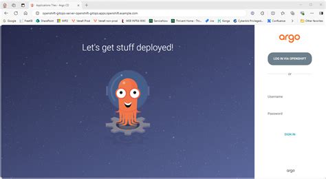 You Should See The Argo Cd Console