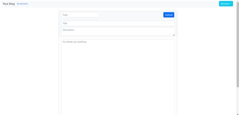 Github Renatokirinwa Project Frontend Blog App Frontend Built With