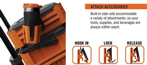 Klein Tools Modbox™ Rolling Toolbox Go Anywhere Mobile Tool Storage