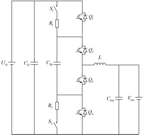 飞跨电容三电平buckboost变换器及预充电方法 飞跨电容三电平buckboost变换器及预充电方法
