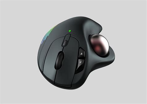 Buy China Wholesale Wireless Trackball Mouse Ergonomic Mouse Smooth Thumb Control Precise