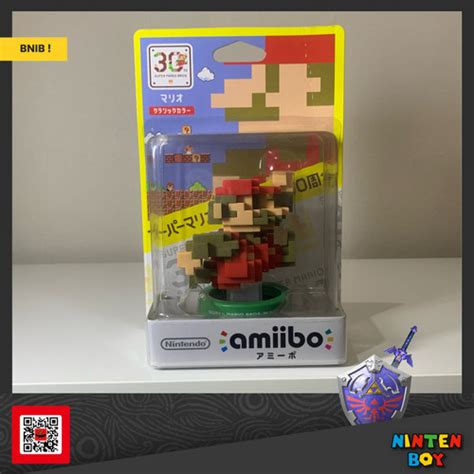 Jual Amiibo Super Mario 8 Bit Mario Classic Color 30th Anniversary Bnib Kab Bogor