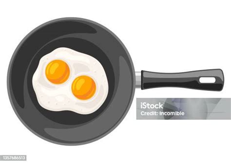 프라이팬에 튀긴 닭고기 계란의 그림 미식 및 식품 산업에 대한 이미지 가금류에 대한 스톡 벡터 아트 및 기타 이미지 가금류