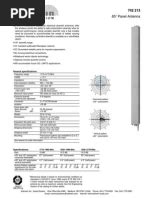 ADU4518R6v06: Antenna Specifications | PDF | Decibel | Electrical ...