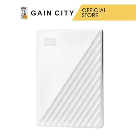 Wd My Passport 5tb External Hard Disk White Portable Hard Drive Hdd Hard Disk