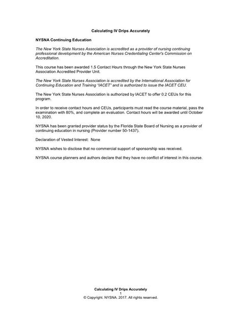 Calculating Iv Drip Rates Docslib