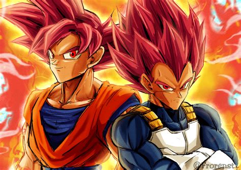 Ssj God Goku And Vegeta