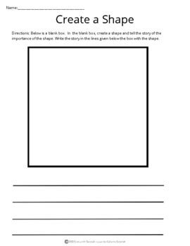 Design A Shape By Science With Sadowski Teachers Pay Teachers