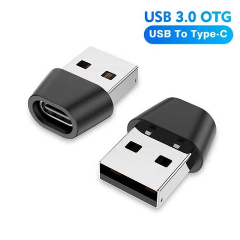 Usb เป็นอะแดปเตอร์ Otg ประเภท C Usb ตัวผู้เป็นตัวเมียชนิด C Xiaomi แปลงสำหรับ Macbook Samsung