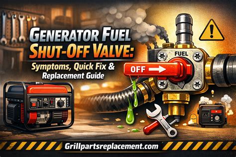 Generator Fuel Shut Off Valve Symptoms Quick Fix And Replacement Guide