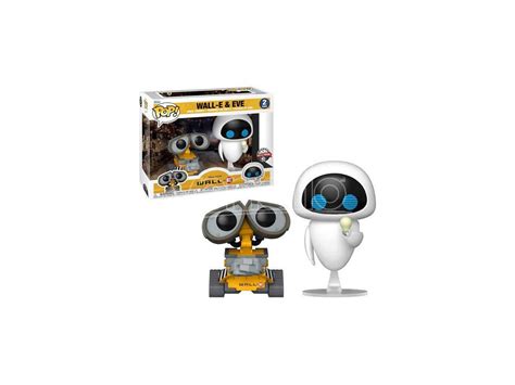 Pop Pack Figures Disney Wall E Wall E Bulb Eve Exclusive Funko Vendiloshop