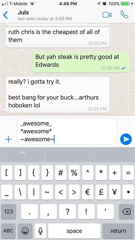 WhatsApp 101 How To Format Your Messages With Italic Bold Or