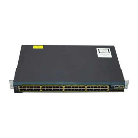 Network Switch Cisco Catalyst Ws C2960s 48ts L 48 Port Gigabit Flexstack Module £32498
