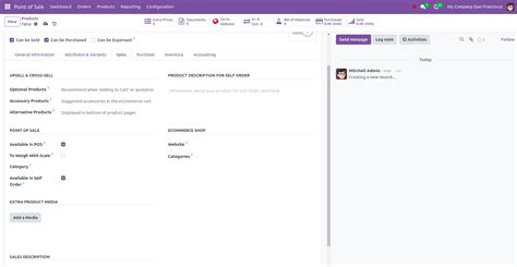 Products In Odoo 17 POS Odoo 17 Community Book