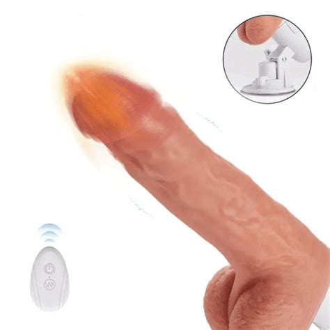 Thrusting Rotating Vibrating Multi Angle Heating Remote Control Sex Machine Fleshline
