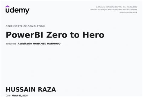 Powerbi Datascience Businessintelligence Dataanalytics… Syed Hussain Raza