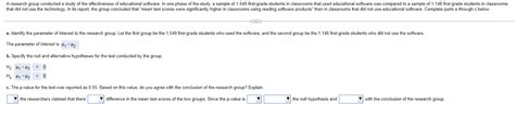 solved the parameter of interest is b specify the null and