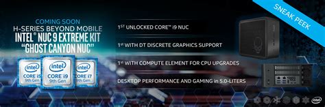 Intel Officially Unveils Nuc Extreme Kit The Ghost Canyon Nuc