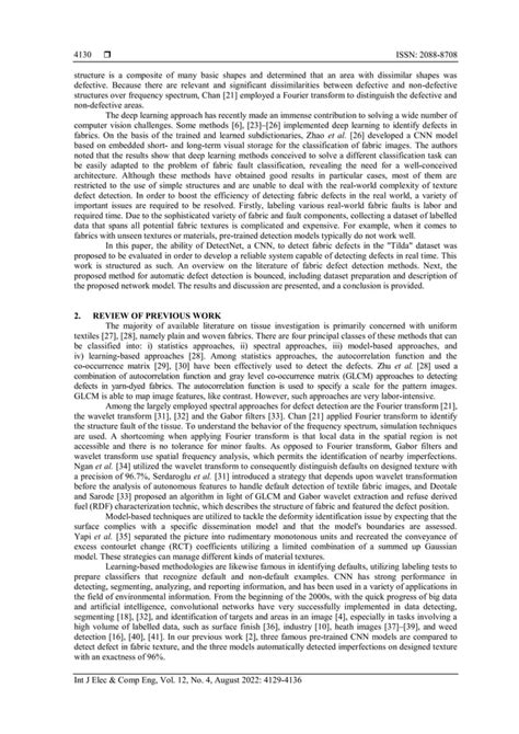 Automatic Fabric Defect Detection Employing Deep Learning Pdf