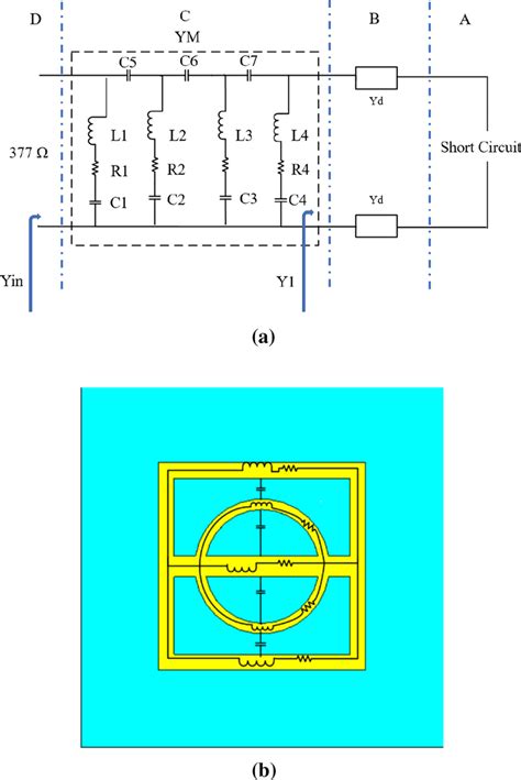 A Circuit Equivalent To The Proposed Structure B Circuit Schematic Of Download Scientific