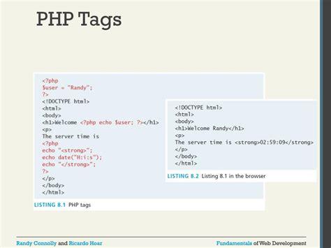 ppt introduction to server side development with php powerpoint
