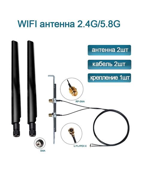 Антенны для сетевых карт Wi Fi купить по низкой цене на Яндекс Маркете