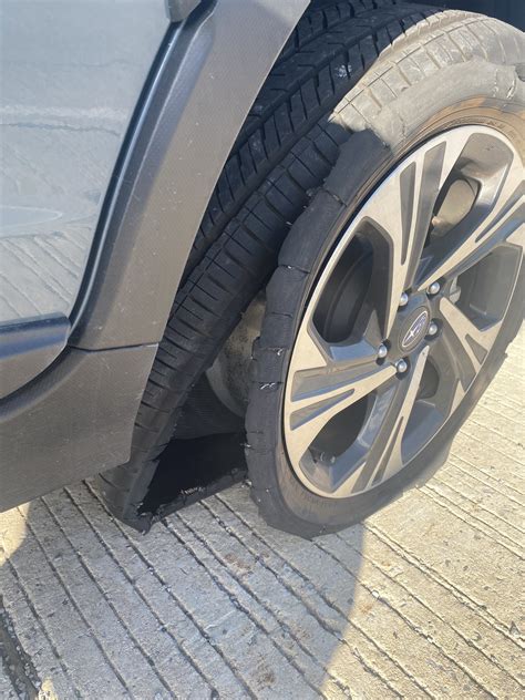 Tire Blows Out Subaru Outback Forums